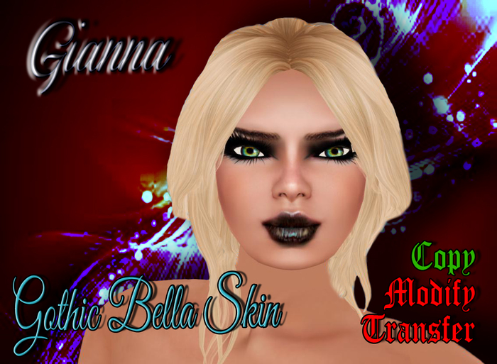 Second Life Marketplace - Gothic Bella Skin