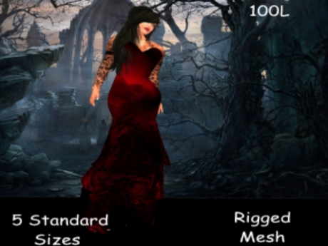 Second Life Marketplace - Gothic dress