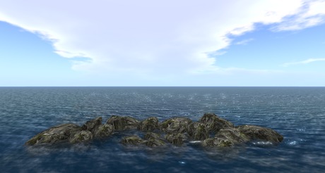 Second Life Marketplace - Sea Rocks In-Off sim waves foam.Change ...