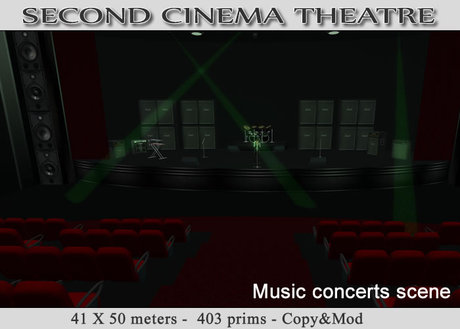 Second Life Marketplace - E - SECOND CINEMA