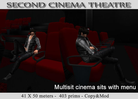 Second Life Marketplace - E - SECOND CINEMA
