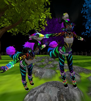 Second Life Marketplace - Night Rainbow Kemono .:TentacleExperimentz:.