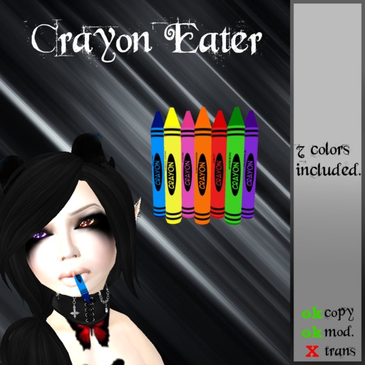 Second Life Marketplace - .::DaBuVa::. Crayon Eater
