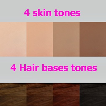 Second Life Marketplace - Jaina skin template