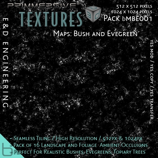 Second Life Marketplace - [bMBE001] 16 512px and 1024px Landscape ...