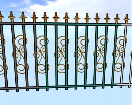 Second Life Marketplace - [HOT] Fancy Fence Textures