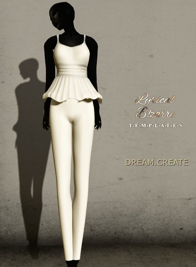 Second Life Marketplace - !Lyrical B!zarre Templates! - DEMO Origin MESH FP