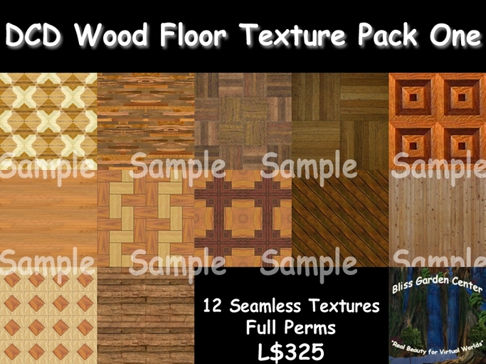 Second Life Marketplace - DCD Wood Floor Texture Pack One