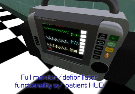 Second Life Marketplace - LP15 Defibrillator v2