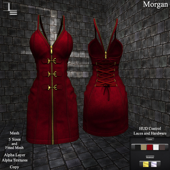 Second Life Marketplace - DE Designs - Morgan - Red