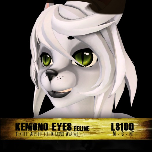 Second Life Marketplace - STARVE: Kemono Eyes - Feline