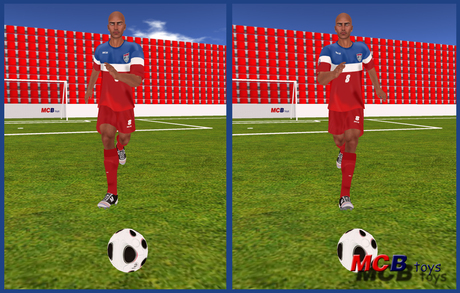 Second Life Marketplace - ::MCB:: Soccer Player - US team - Red - We ...