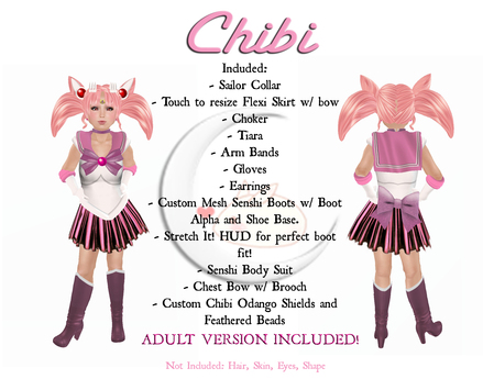 Second Life Marketplace - .S:T. Senshi - Chibi