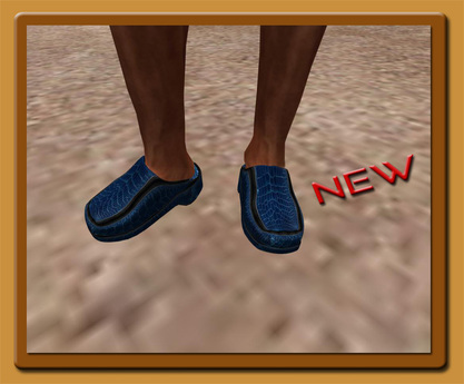 Second Life Marketplace - Infinity Blue Aligator clogs