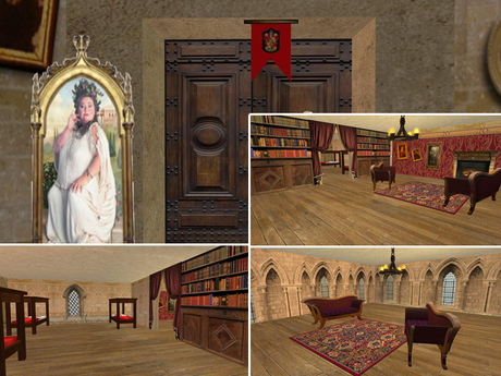 Second Life Marketplace - Hogwarts with furniture