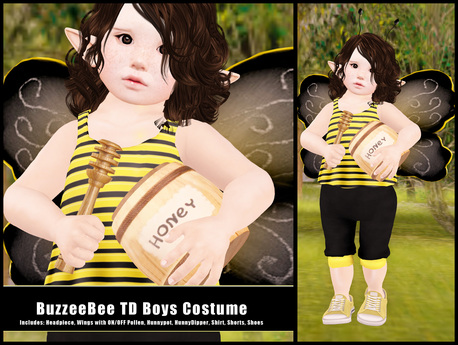 Second Life Marketplace - .WR. BuzzeeBee Boys TD Costume