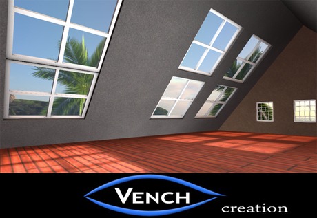 Second Life Marketplace - :VENCH: Full Perm Mesh House semi-furnished