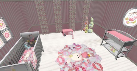 Second Life Marketplace - girls Bunny Nursery Set