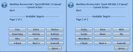 Second Life Marketplace - Quick Kill HUD 2.1 - Eject and TP avatars ...