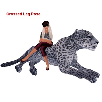 Second Life Marketplace - Adults lounging Snow Leopard (Box)