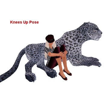 Second Life Marketplace - Adults lounging Snow Leopard (Box)