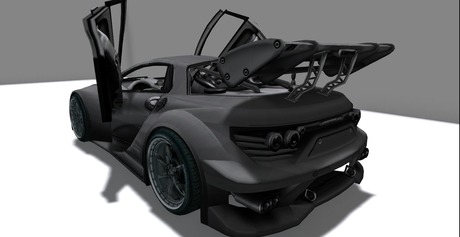 Second Life Marketplace - EXODUS CAR/sports car by assembling