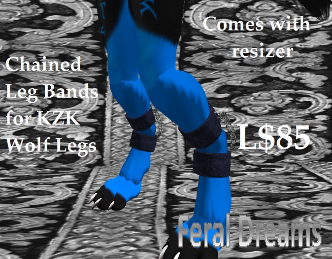 Second Life Marketplace - *Feral Dreams* Leg Bands