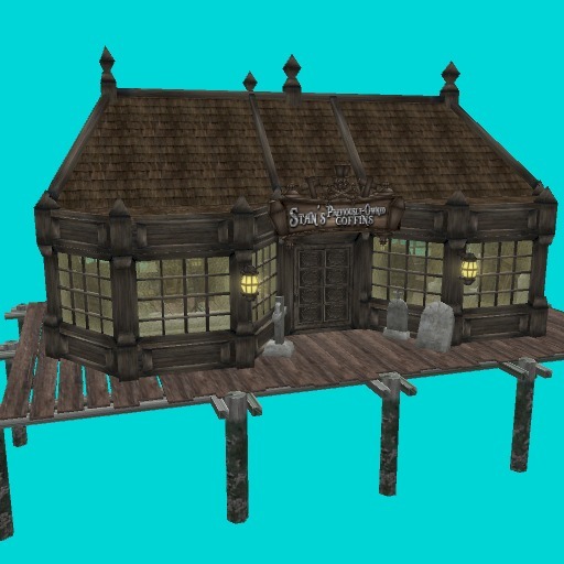 Second Life Marketplace - Stan's Previously-Owned Coffins (38 prims ...