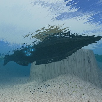 Second Life Marketplace - D-Nautilus Submarine SPD (32 - 221 prims)