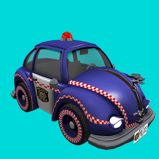 Second Life Marketplace - Bay City Police Bug (31 prims)