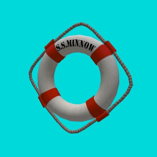Second Life Marketplace - SS Minnow Life Preserver (3 prims)