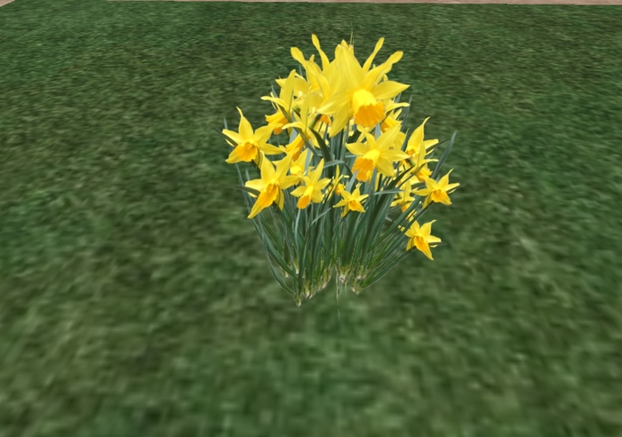 Second Life Marketplace - Mw daffodils 1 prim yellow flower yellow ...