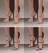 Second Life Marketplace - :)(: Clara Sandals - Gold & Silver - slink ...