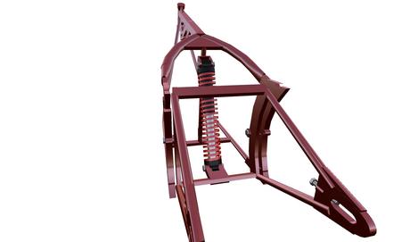 Second Life Marketplace - Soft tail Motorcycle Frame with Centerline ...