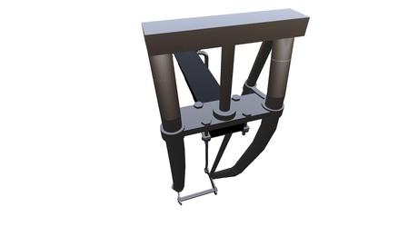 Second Life Marketplace - Leaf Spring Springer Motorcycle Forks