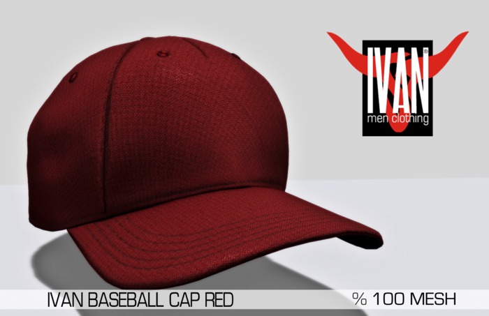 Second Life Marketplace - IVAN baseball cap red
