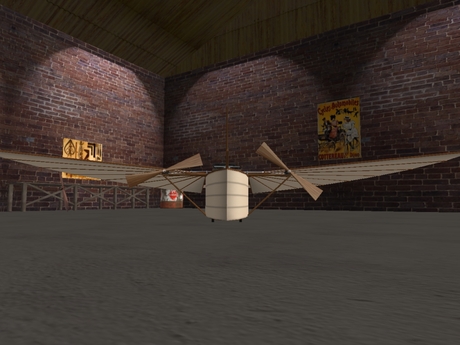 Second Life Marketplace - Vintage Wings - Whitehead No 21 - 1901