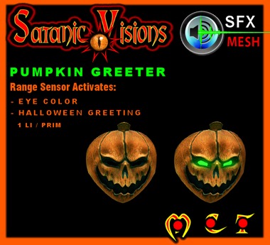 Second Life Marketplace - Pumpkin Greeter