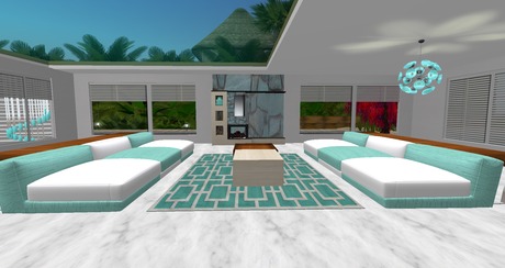 Second Life Marketplace - Villa Pisces Contemporary Spacious home ...