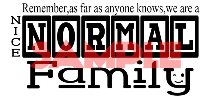 Second Life Marketplace - Normal Family - Wall decor by Word UP!