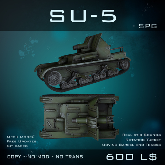 Second Life Marketplace - [BW] SU-5 - SPG