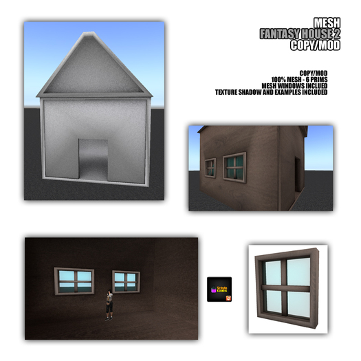 Second Life Marketplace - [LR]Mesh Fantasy House 2 COPY/MOD