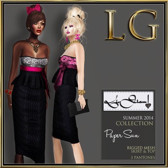Second Life Marketplace - [LG] Boutique-[ SUMMER14] Paper Sun Bagged 1