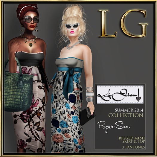 Second Life Marketplace - [LG] Boutique-[ SUMMER14] Paper Sun Bagged 3