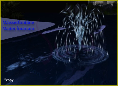 Second Life Marketplace - susu-water yet fountain with waves
