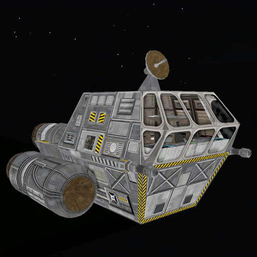 Second Life Marketplace - Tarsus II Tramp Freighter (Galactic Trade ...