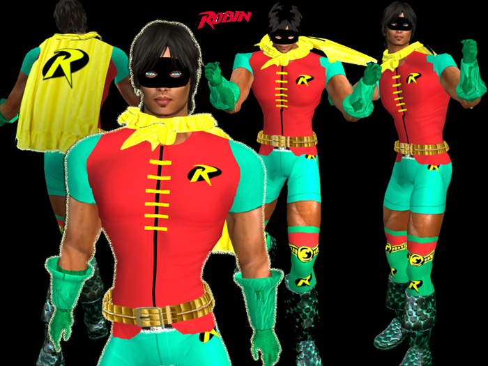 Second Life Marketplace - CLASSIC AVATAR-BOM: ROBIN OUTFIT