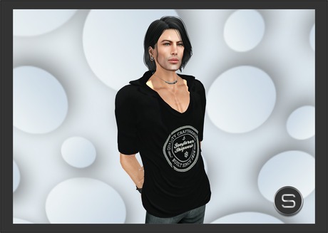 Second Life Marketplace - sharp by [ZD] - MESH - "Val" Hooded T-Shirt