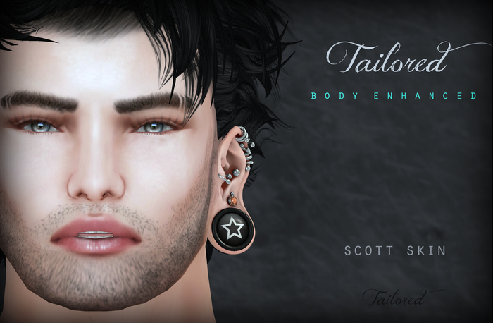 Second Life Marketplace - T A I L O R E D - SCOTT skin - MALE SKIN