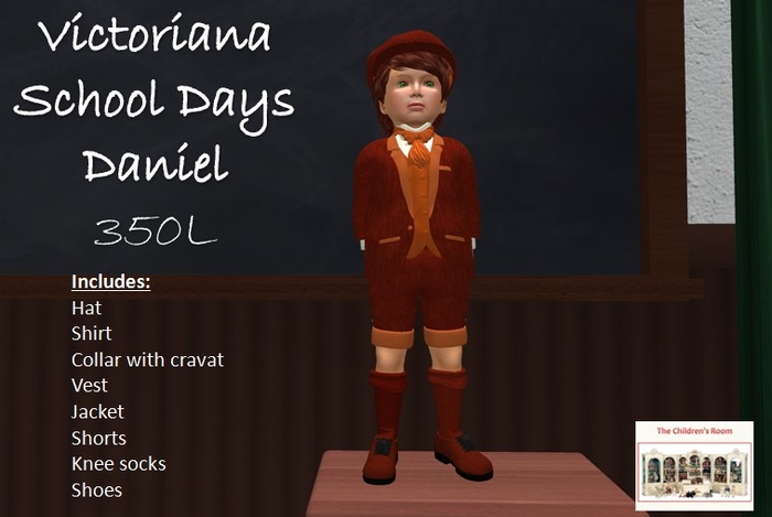 Second Life Marketplace - School Days - Daniel